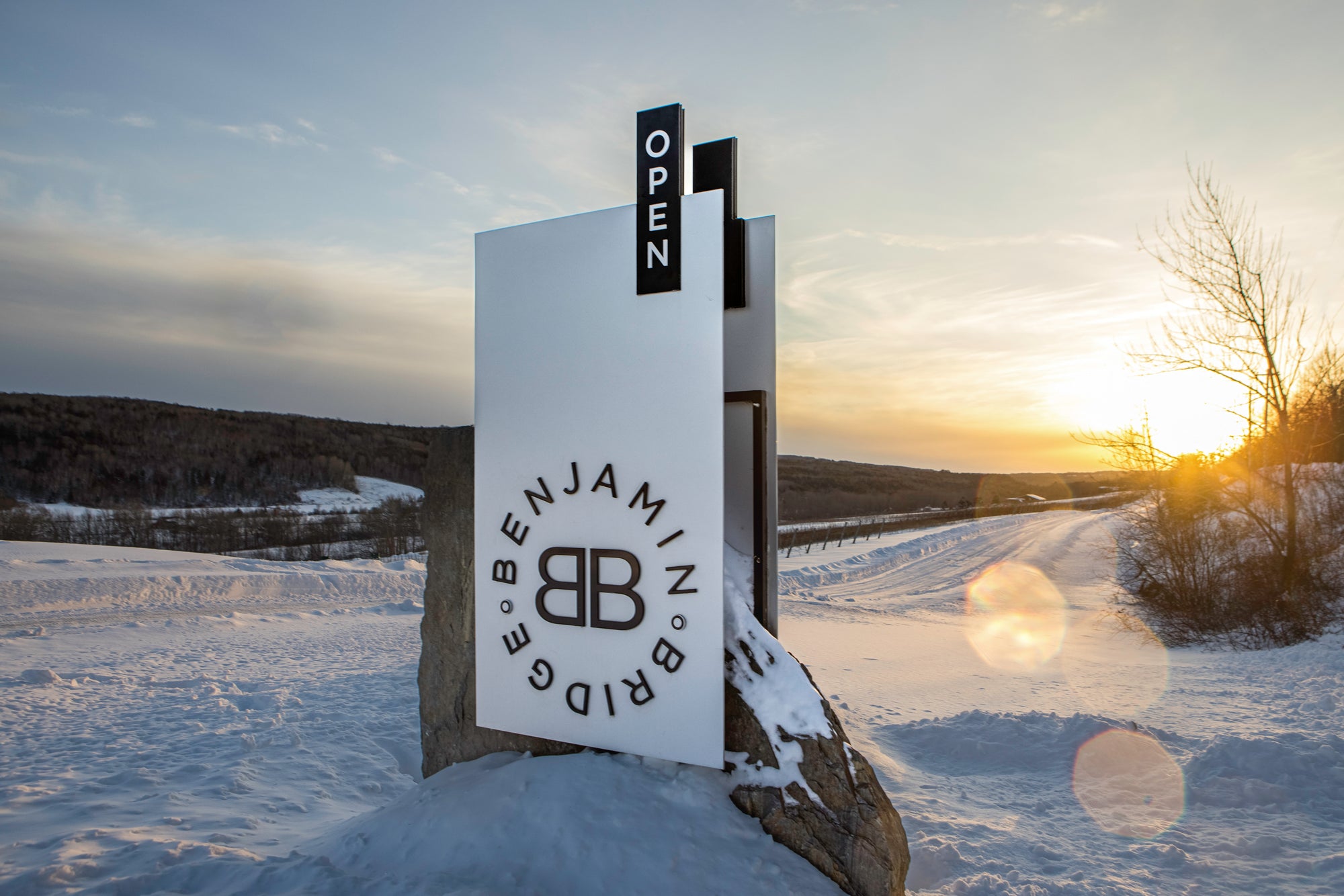 Winter at Benjamin Bridge | Benjamin Bridge